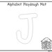 26 Printable Alphabet Uppercase Play Dough Mats Worksheets. Preschool ...