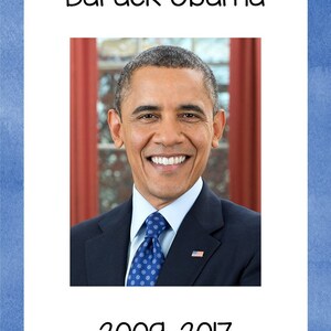 47 U.S. Presidents Classroom Posters and Wall Charts. US History. Full ...