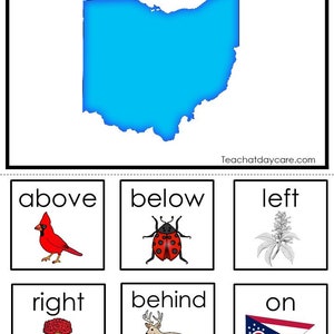 30 Ohio State Symbols Themed Learning Games Download. ZIP File ...