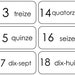 20 Printable French Numbers 1-20 Flashcards. Preschool Thru Third Grade ...