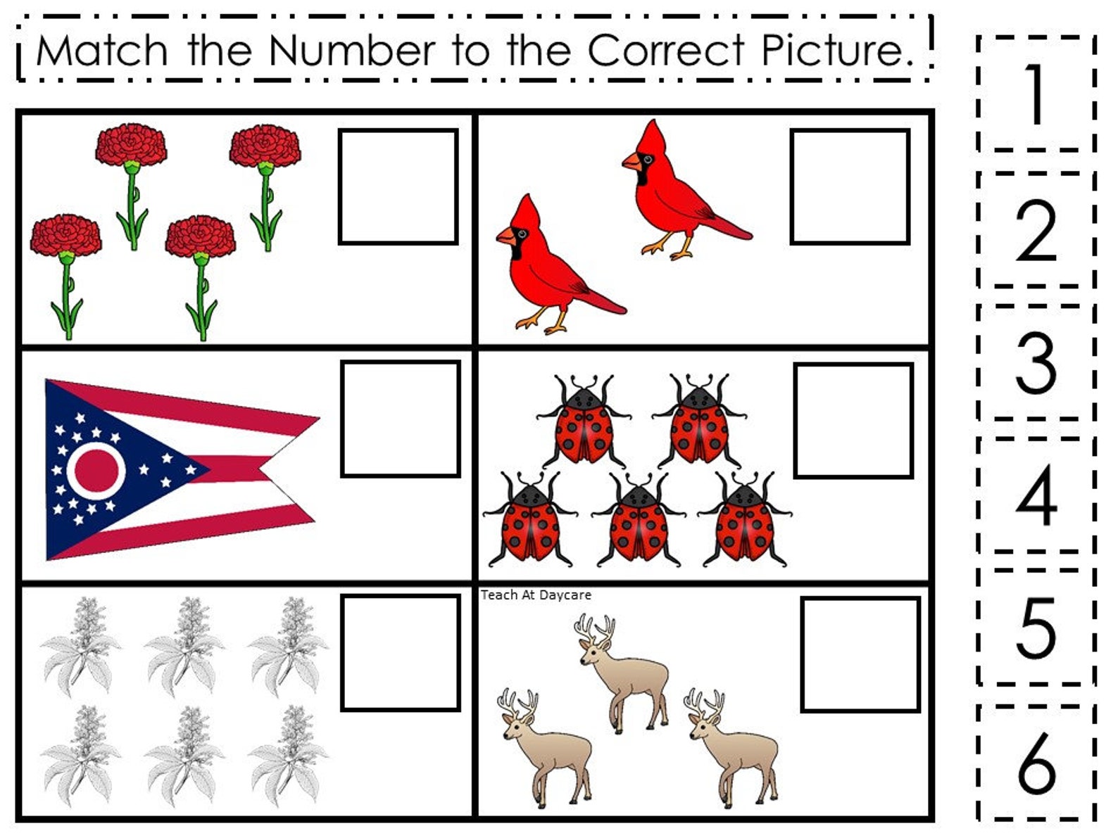 30 Ohio State Symbols Themed Learning Games Download. ZIP File - Etsy