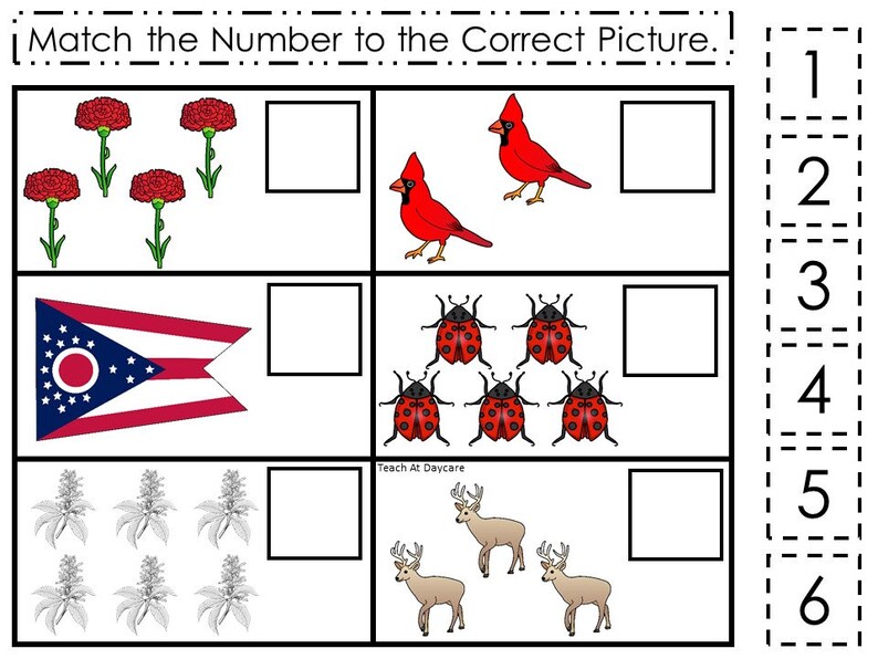 30 Ohio State Symbols Themed Learning Games Download. ZIP File - Etsy