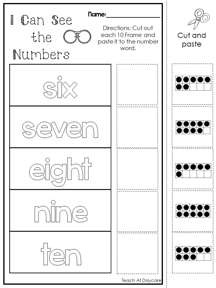 21 Printable Subitizing Numbers Ice Cream Scoops Worksheets. Preschool ...