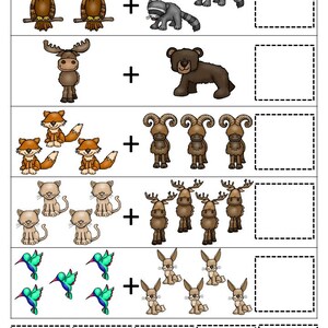 30 Mountain Animals Games Download. Games and Activities in PDF Files ...