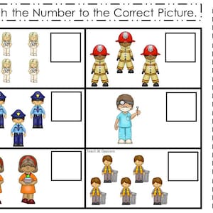 30 Community Helpers Preschool Games and Activities Download. Printable ...