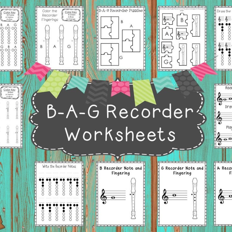 The Notes on a Recorder - Etsy