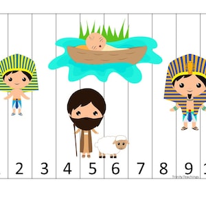 30 Moses Games Download. Games and Activities in PDF Files. - Etsy