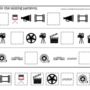 30 Lights, Camera, Action! Games Download. Games and Activities in PDF ...