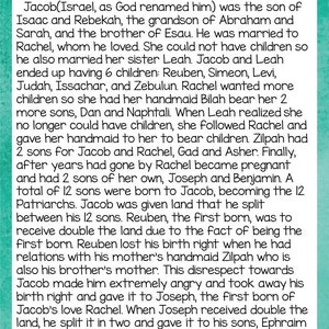 The 12 Tribes of Israel Activity and Worksheet Packet. Color and Black ...