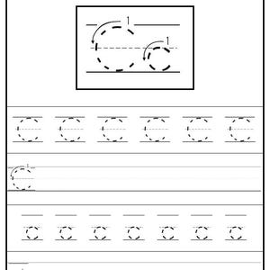 26 Letter Formation Tracing Worksheets for Handwriting Lessons. - Etsy