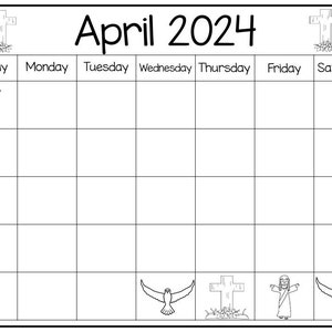 30 Tracing and Blank Themed 2024 Calendars. Preschool Handwriting and ...