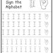 ASL Trace and Sign the Alphabet Worksheets. Preschool Phonics and ...