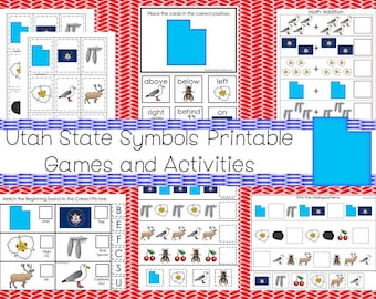 Utah State Symbols - Etsy
