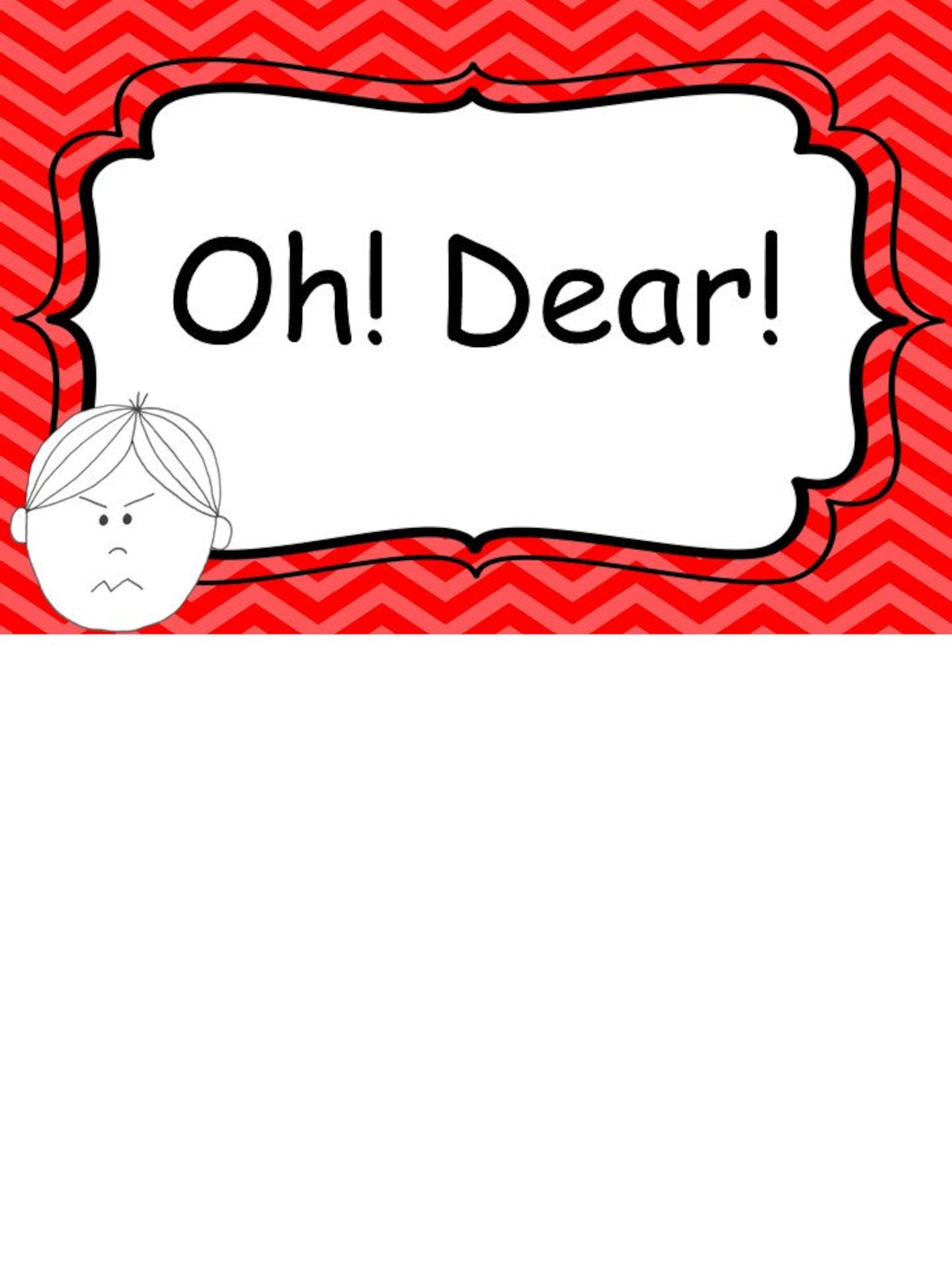 5 Chevron Bright Colors Daycare Behavior Clip Chart Cards. - Etsy