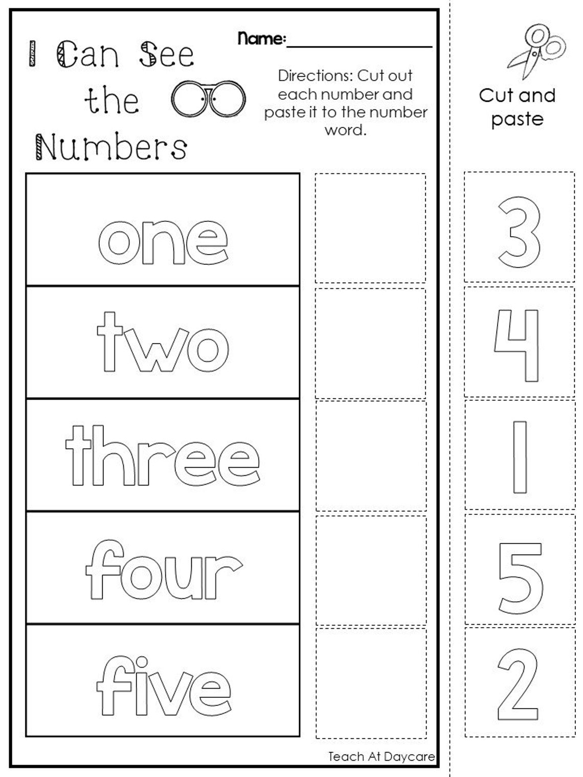 21 Printable Subitizing Numbers Ice Cream Scoops Worksheets. Preschool ...
