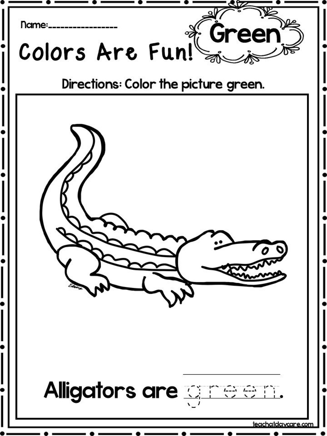 250 Preschool Learn Our Colors Worksheets Download. - Etsy
