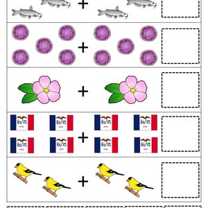 30 Iowa State Symbols Themed Learning Games Download. ZIP | Etsy Hong Kong