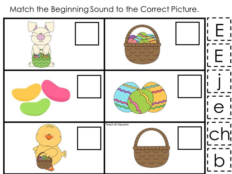 30 Easter Preschool Educational Learning Games Download. Games - Etsy