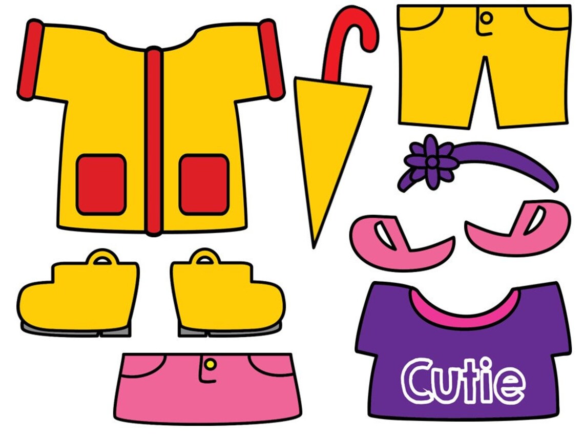Dress the Weather Bear for Circle Time/group Time. Preschool-2nd Grade ...