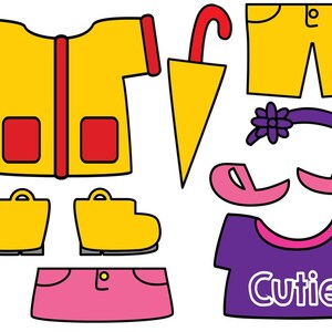 Dress the Weather Bear for Circle Time/group Time. Preschool-2nd Grade ...