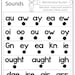 10 Say the Sounds Printable Worksheets. Preschool-3rd Grade Phonics ...