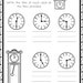 10 Printable Let's Tell Time Worksheets. (Download Now) - Etsy