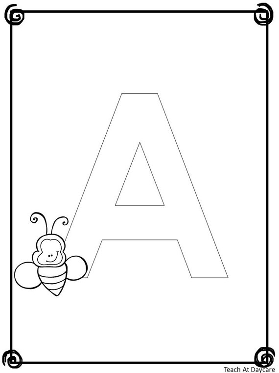 French Alphabet Coloring Pages Printable [2025]