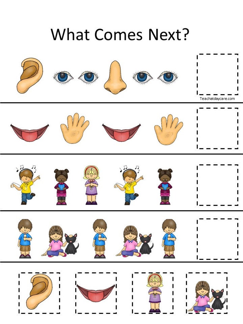 30 Printable 5 Senses Games and Activities Download. ELA and | Etsy