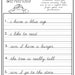 10 Printable Cursive Correct the Sentences Worksheets. 1st-2nd Grade ...