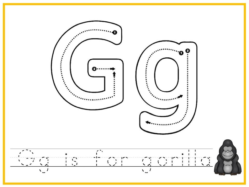 26 Alphabet Phonics Work Mats and Activities. Preschool - Etsy