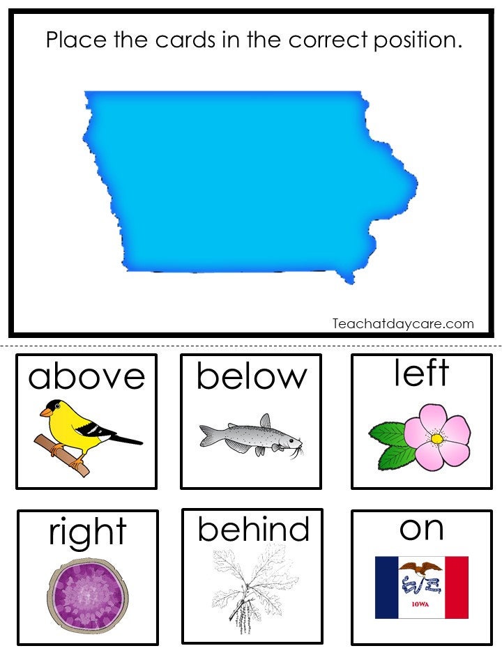 30 Iowa State Symbols themed Learning Games Download. ZIP | Etsy