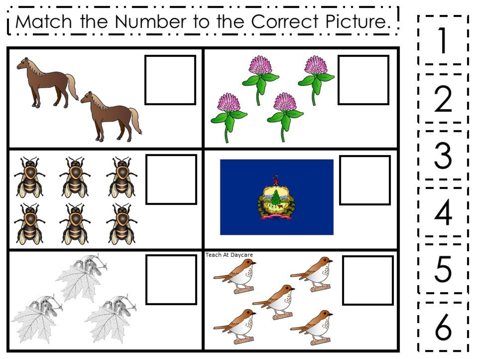 30 Vermont State Symbols Themed Learning Games Download. ZIP - Etsy