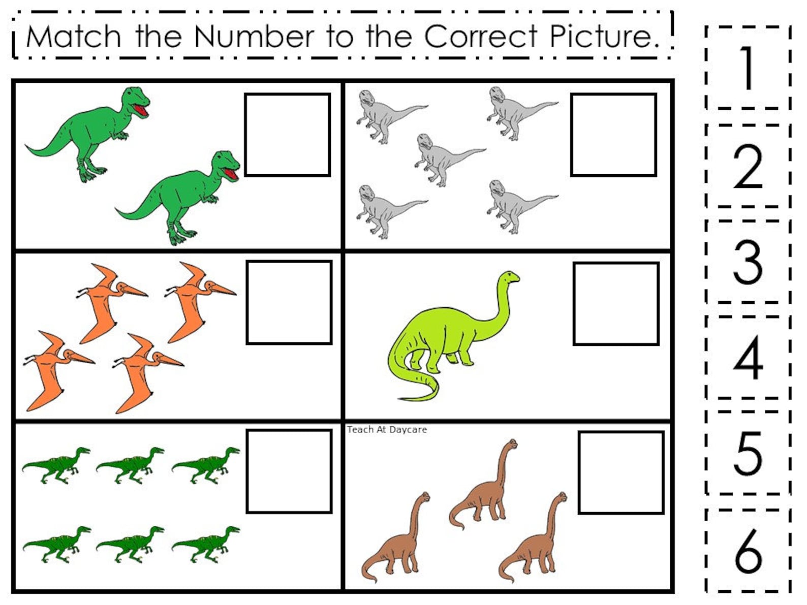 30 Dinosaur Printable Preschool Educational Games Download. | Etsy