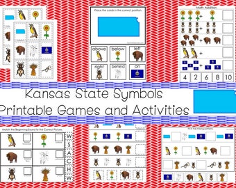 Kansas State Symbols - Etsy