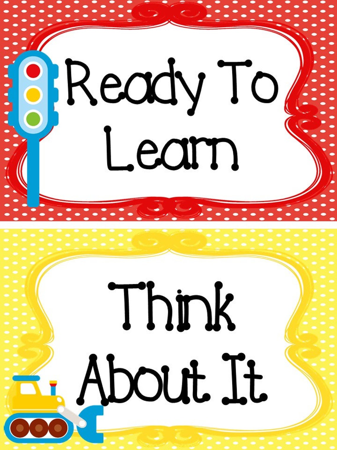 8 Printable Transportation Theme Preschool Behavior Clip Chart - Etsy