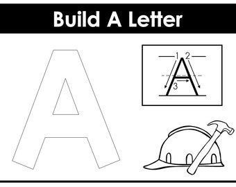 26 Printable Alphabet Watches. Preschool-kdg Phonics. - Etsy