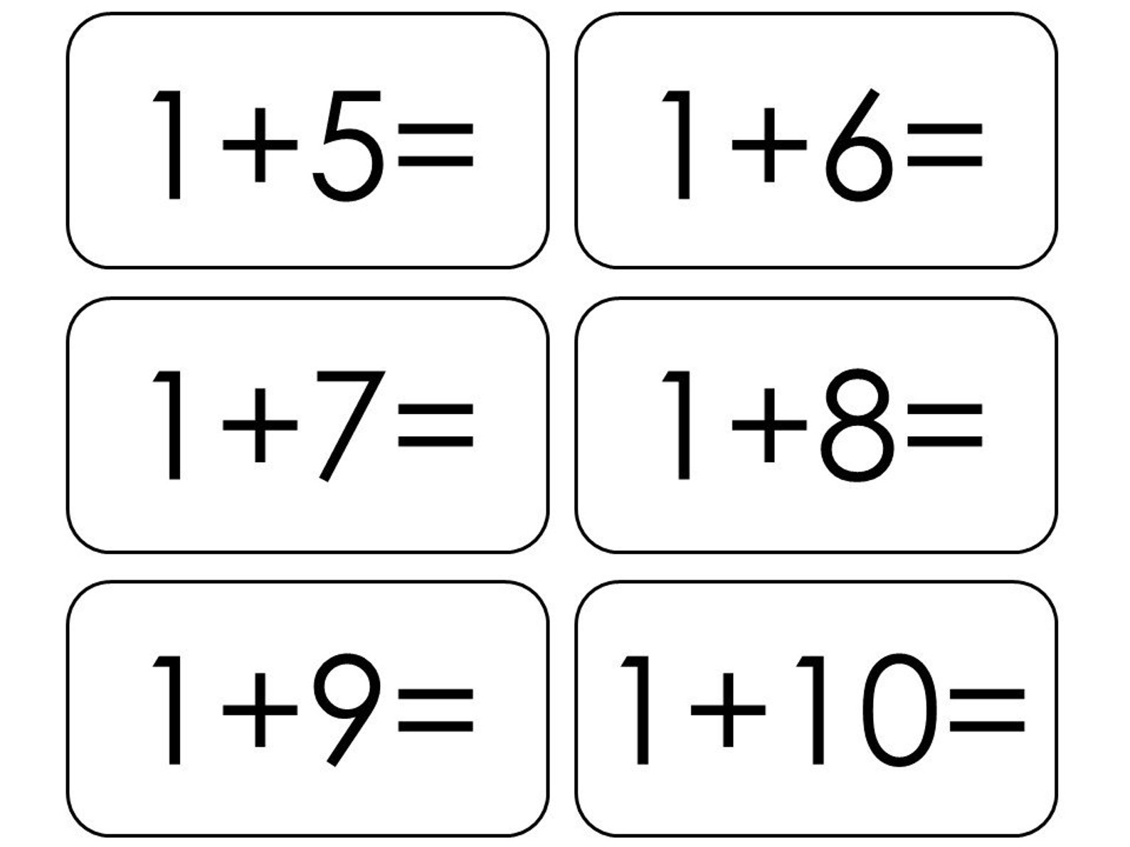 169 Printable Addition Flashcards. Facts 0-12. Preschool Thru - Etsy