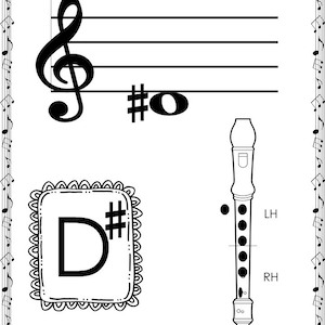 30 Soprano Recorder Fingering Charts. Baroque Style. Music Composition ...
