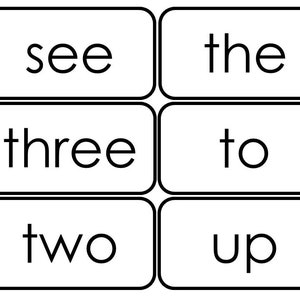 40 Printable Dolch Pre-primer Sight Word Flashcards. Pre-k Sight Word ...