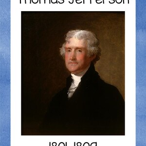 47 U.S. Presidents Classroom Posters and Wall Charts. US History. Full ...