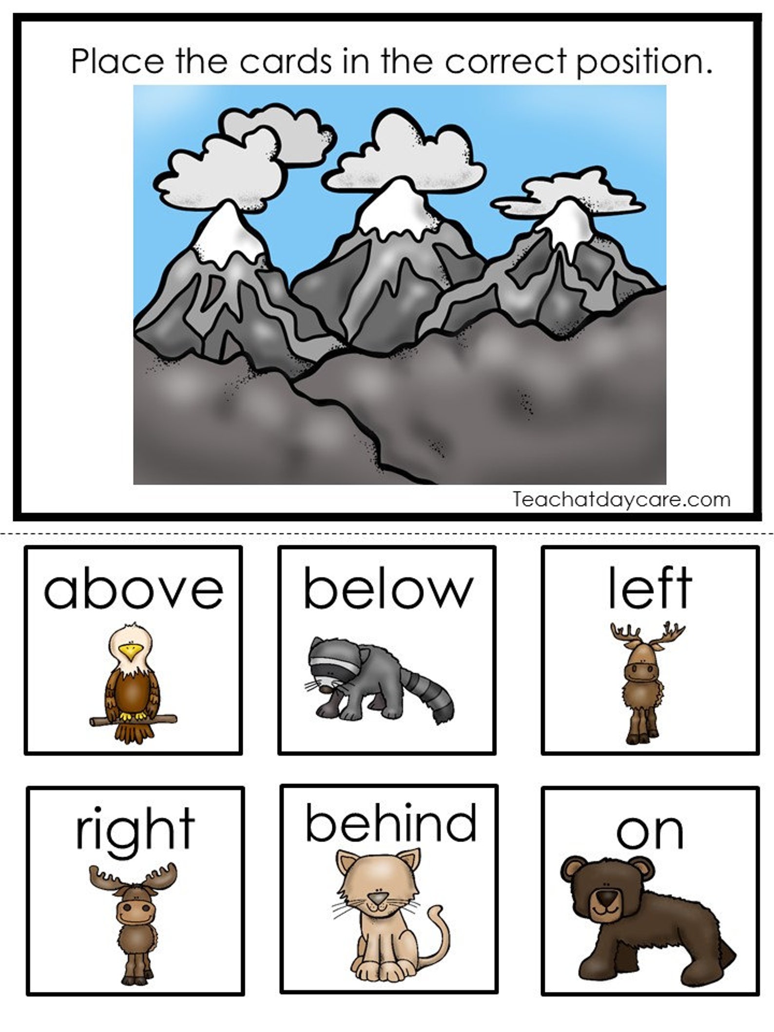 30 Mountain Animals Games Download. Games and Activities in | Etsy