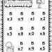 15 Printable Two Digit Multiplication Worksheets. Numbers 10-20. 2nd ...