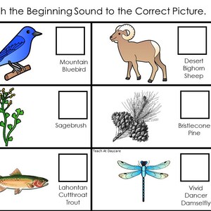 30 Nevada State Symbols Themed Learning Games Download. ZIP File ...