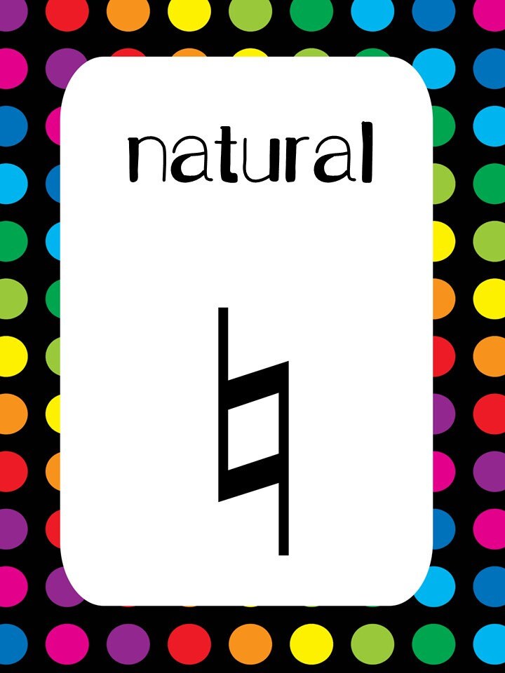 8 Printable Music Symbols Posters. Full Page Classroom Wall - Etsy ...