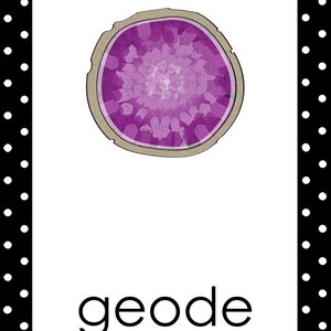 12 Printable Rocks, Minerals, Crystals, Stones Posters. Full Page ...