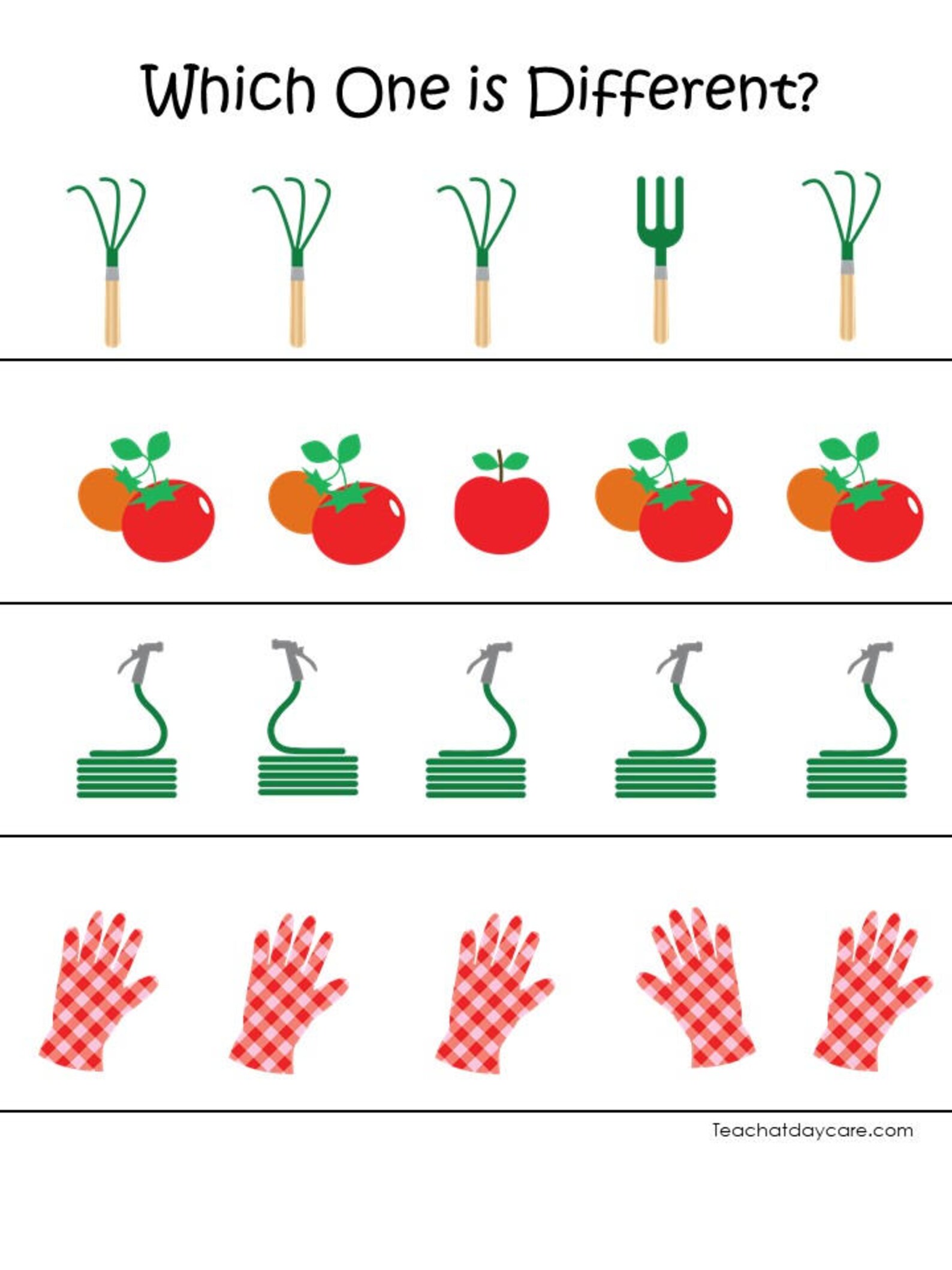 30 Gardening Preschool Learning Games Download. ZIP File. - Etsy