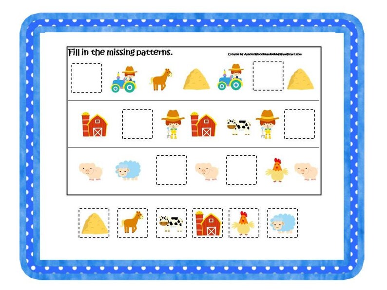 30 Down on the Farm Games Download. Games and Activities in | Etsy