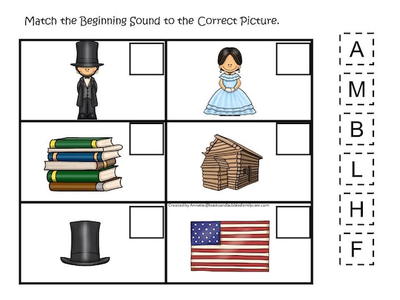 Abraham Lincoln Worksheets Pdf