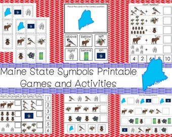 Maine Alphabet - Etsy Australia