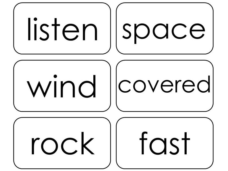 Fry's 4th Hundred Sight Words Flashcards, Printable (PDF) - Etsy